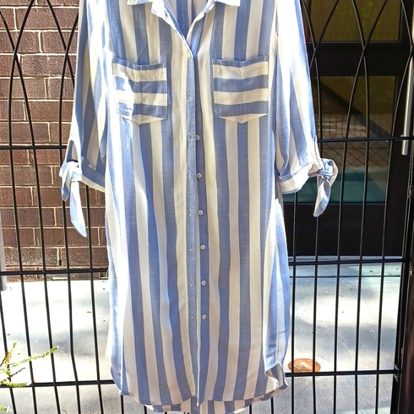 Sharagano | Dresses | Sharagano Dress Shirt | Poshmark